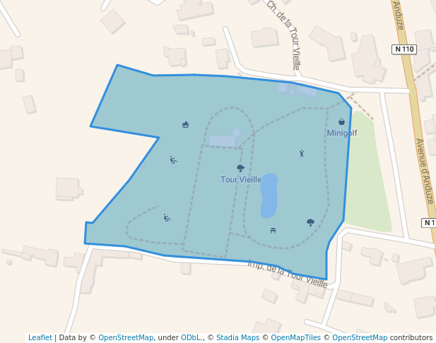 Tour Vieille in Alès | Map and Routes