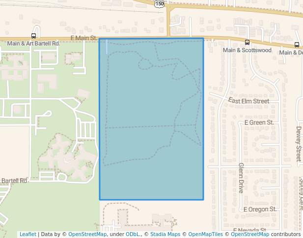 Weaver Park in Urbana | Map and Routes