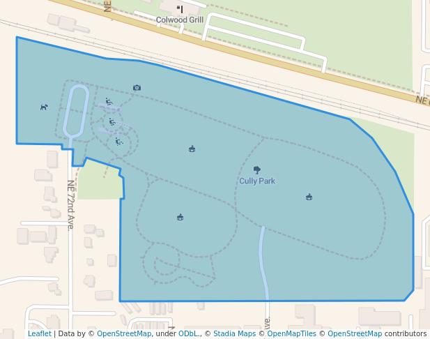Cully Park in Portland | Map and Routes