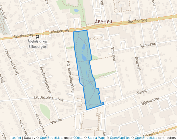 Åby Park in Aarhus | Map and Routes