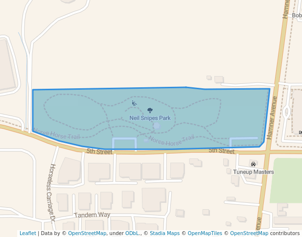 Neil Snipes Park in Norco | Map and Routes