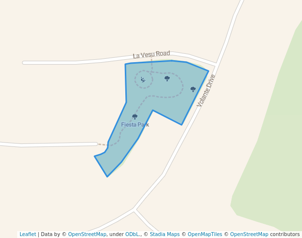 Fiesta Park in Fontana | Map and Routes