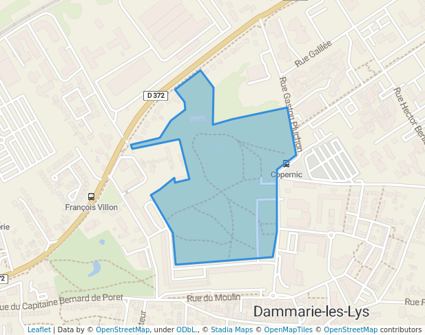 Parc de l'Abbaye du Lys in Dammarie-les-Lys | Map and Routes