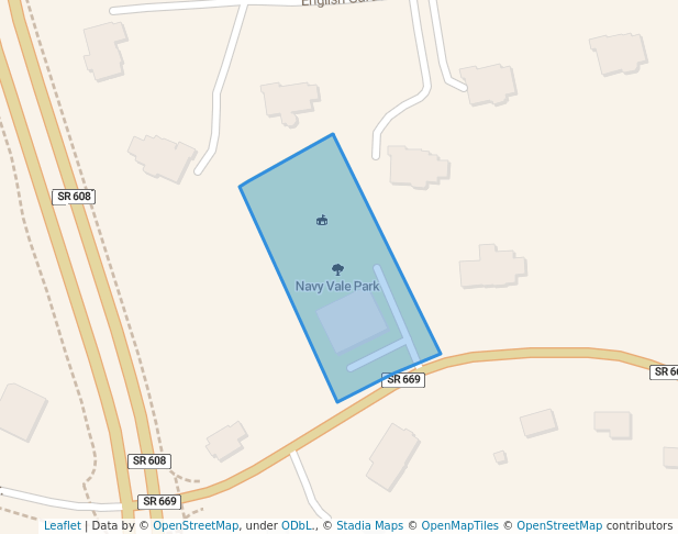 Navy Vale Park in Herndon | Map and Routes