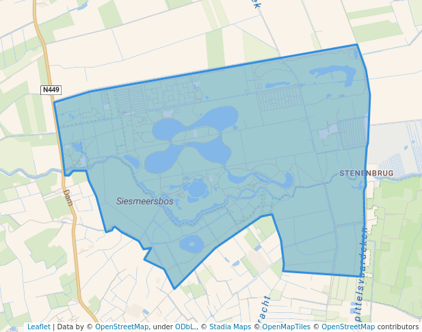 Provinciaal Domein Puyenbroeck in Wachtebeke | Map and Routes