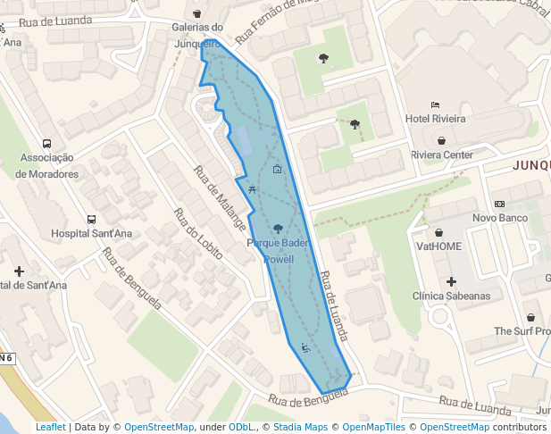 Parque Baden Powell in Parede | Map and Routes
