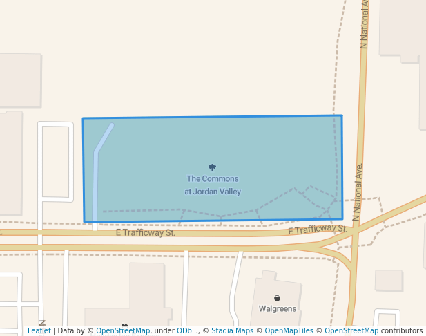 The Commons at Jordan Valley in Springfield | Map and Routes