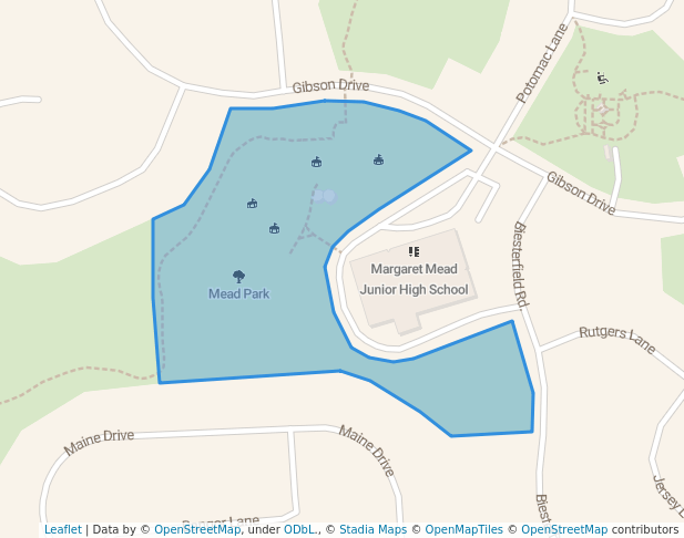 Mead Park in Elk Grove Village | Map and Routes