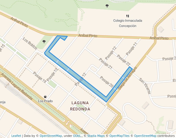 Parque Primavera in Concepción | Map and Routes