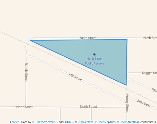 North Street Public Reserve in Kerang | Map and Routes
