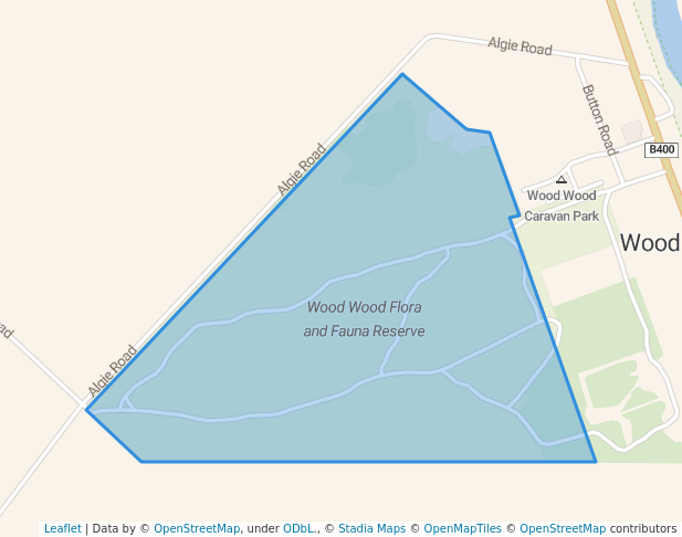 Wood Wood Flora and Fauna Reserve in Wood Wood | Map and Routes