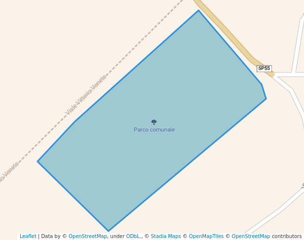 Parco comunale in Gualdo | Map and Routes