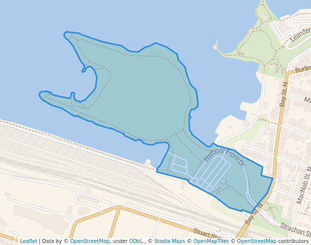 Bayfront Park in Hamilton | Map and Routes