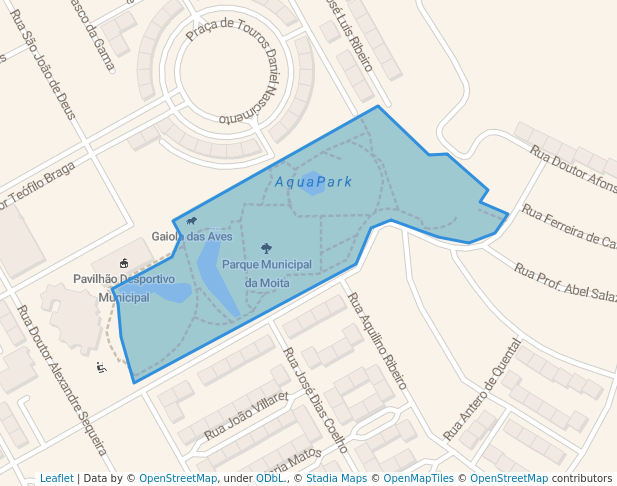 Parque Municipal da Moita in Moita | Map and Routes