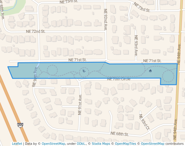 Covington Park in Vancouver | Map and Routes