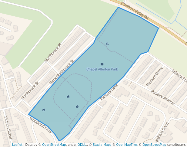 Chapel Allerton Park in Leeds | Map and Routes