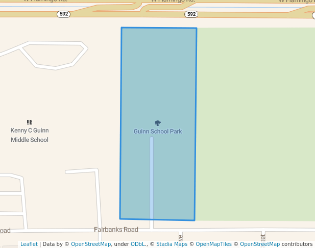 Guinn School Park in Las Vegas | Map and Routes