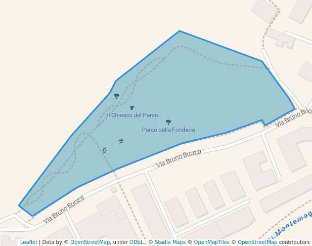 Parco della Fonderia in Calci | Map and Routes