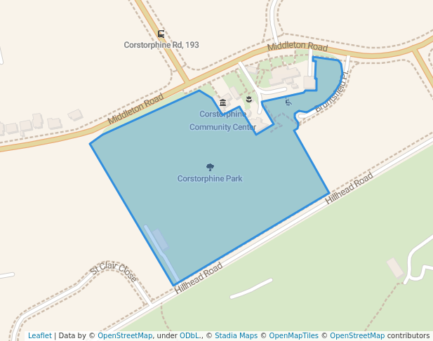 Corstorphine Park in Dunedin | Map and Routes