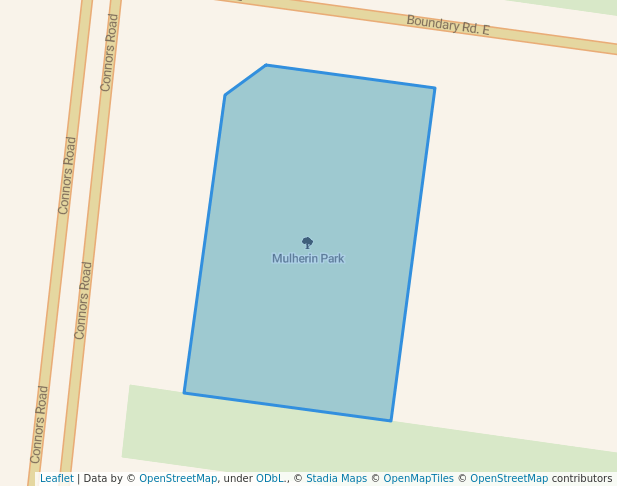 Mulherin Park in Paget | Map and Routes