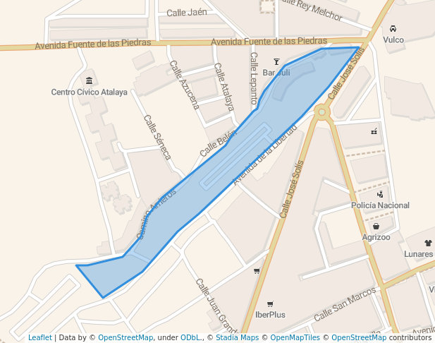 Parque de la Tejera in Cabra | Map and Routes