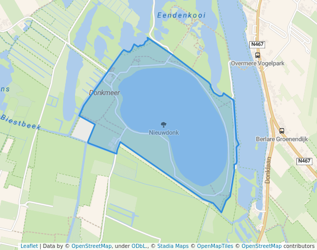 Nieuwdonk in Berlare | Map and Routes