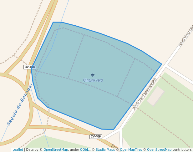 Cinturó verd in Aldaia | Map and Routes