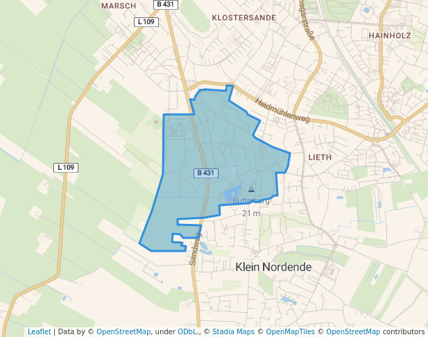Stadtpark Lieth in Elmshorn | Map and Routes