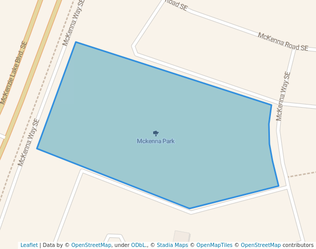 Mckenna Park in Calgary | Map and Routes