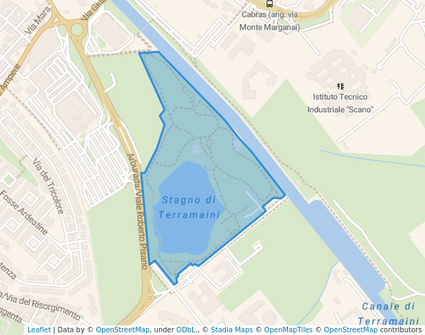 Parco di Terramaini in Cagliari | Map and Routes