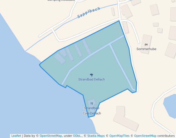Strandbad Dellach in Dellach | Map and Routes