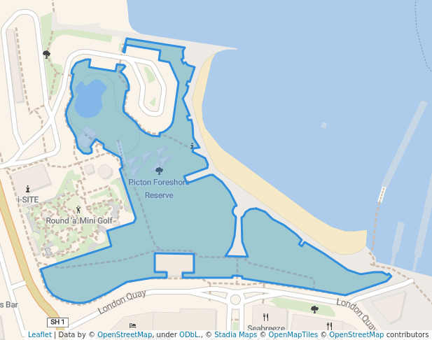 Picton Memorial Park in Picton | Map and Routes