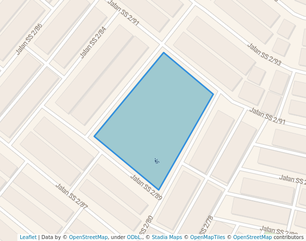 SS2 / 80 Park in Petaling Jaya | Map and Routes