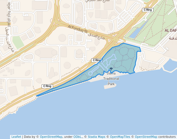 Dafna Traditional Park in Doha | Map and Routes