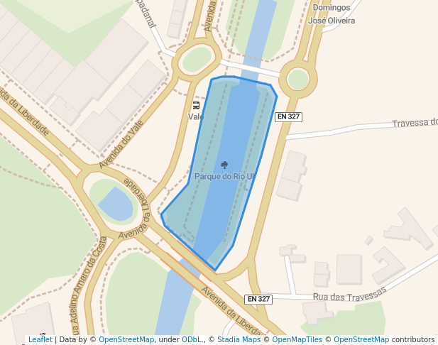 Parque do Rio Ul in São João da Madeira | Map and Routes