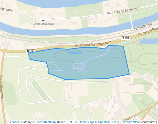 Parc de Villard in Poissy | Map and Routes