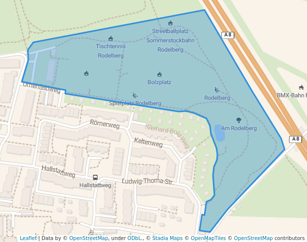 Am Rodelberg in Unterhaching | Map and Routes