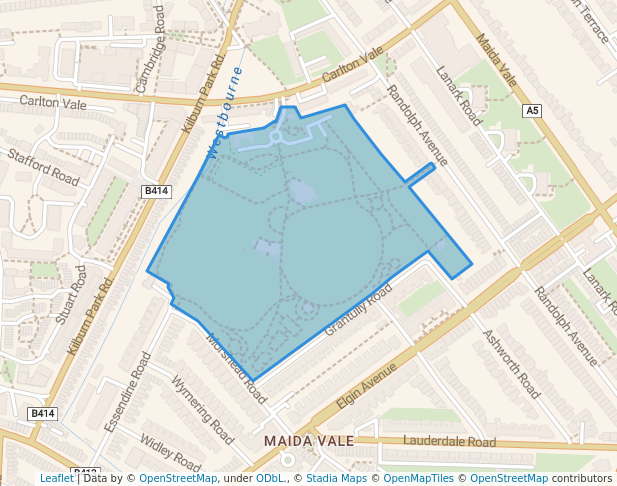 Paddington Recreation Ground in London | Map and Routes