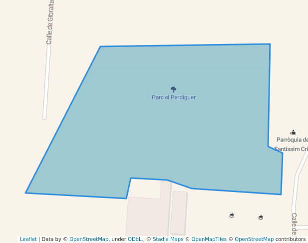 Parc el Perdiguer in Aldaia | Map and Routes