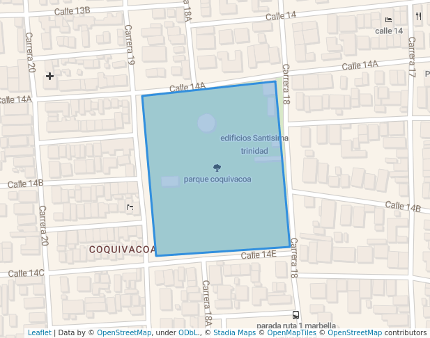 parque coquivacoa in Riohacha | Map and Routes