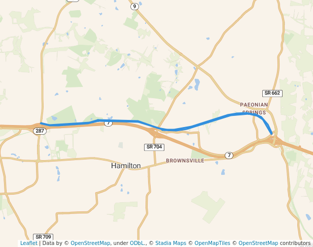 Washington & Old Dominion Trail Regional Park in Hamilton | Map and Routes