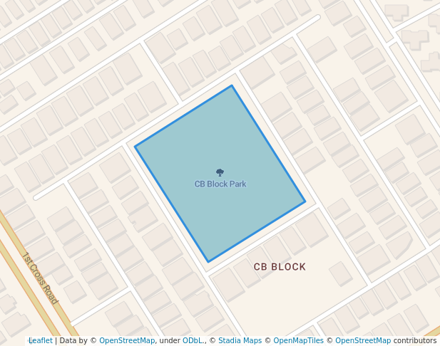 CB Block Park in Kolkata | Map and Routes