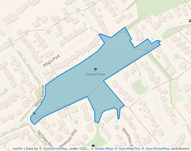 Glassel Park in Longniddry | Map and Routes
