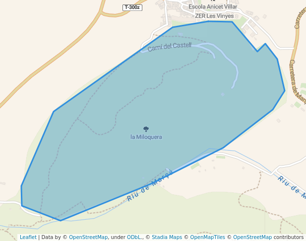 la Miloquera in Marçà | Map and Routes