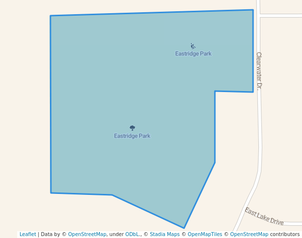 Eastridge Park in Norman | Map and Routes