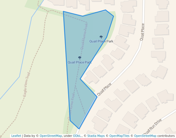 Quail Place Park in Kelowna | Map and Routes