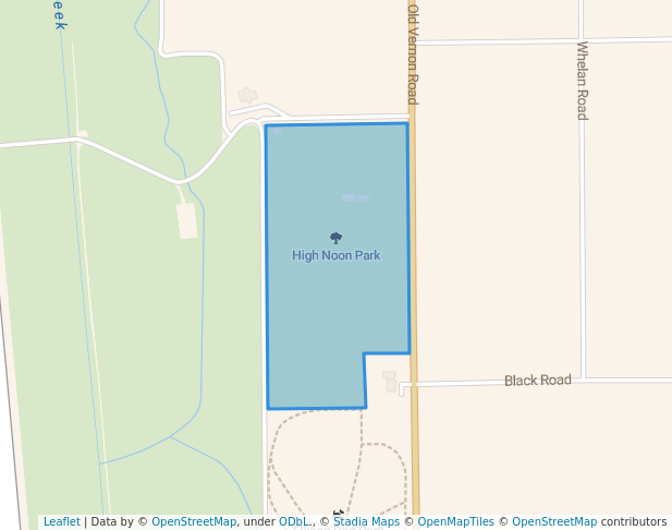 High Noon Park in Kelowna | Map and Routes