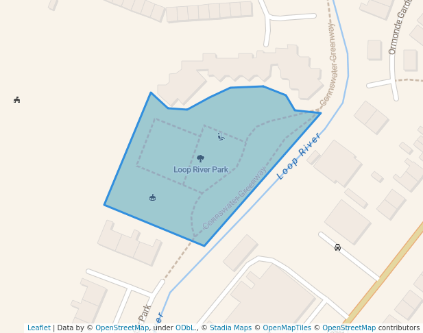 Loop River Park in Belfast | Map and Routes