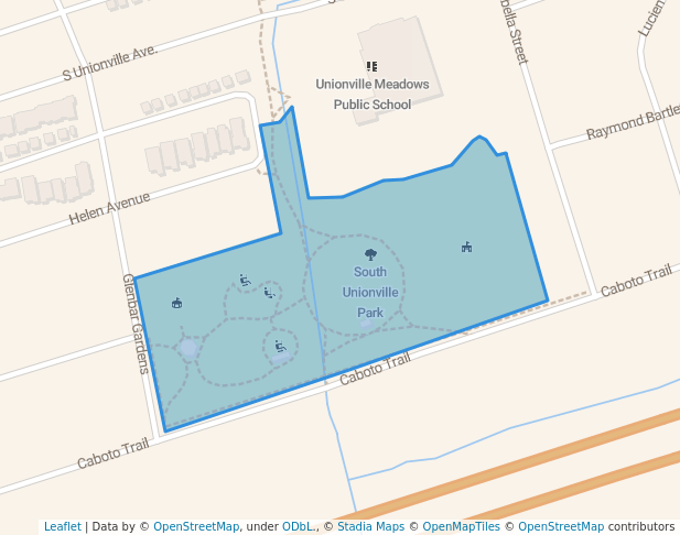South Unionville Park in Markham | Map and Routes