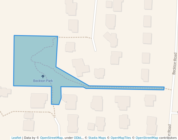 Beckton Park in Victoria | Map and Routes